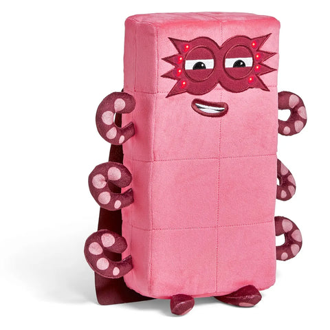 Numberblocks™ Sing-Along Superhero Eight Plush | Learning SPACE